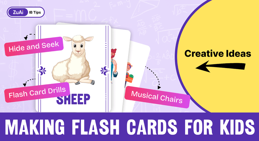 Creative Ideas for Making and Using Flash Cards for Kids | ZuAI