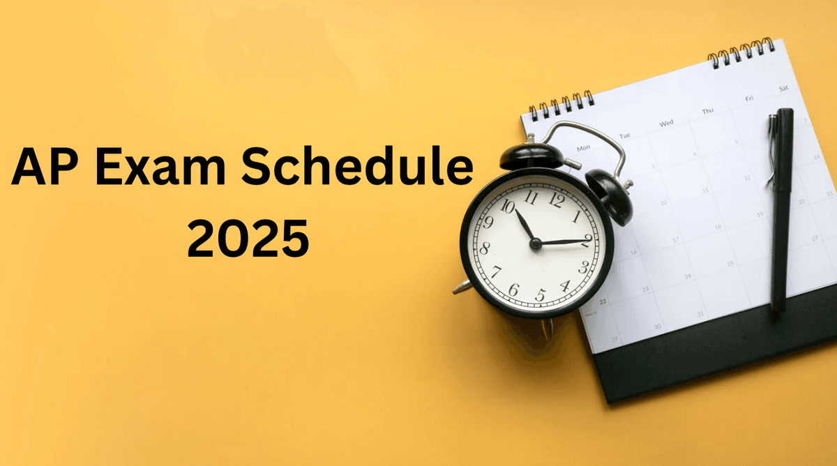 AP Exam Schedule 2025